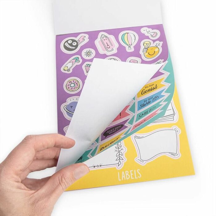 Cooler Stickerblock mit über 750 Stickern - LittleLounge